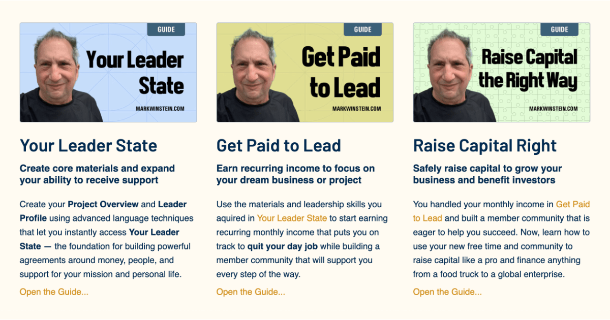 Launch & Grow Sequence - Mark Winstein